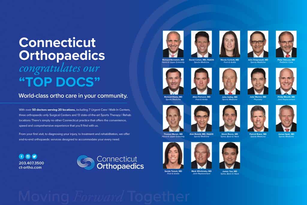 2023 Top Doctors Awards | Connecticut Orthopaedics